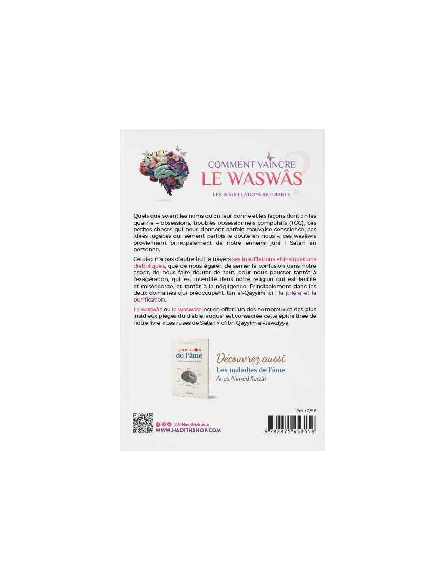 Comment vaincre le Waswâs | Livre d'Ibn Qayyim Al-Jawziyya