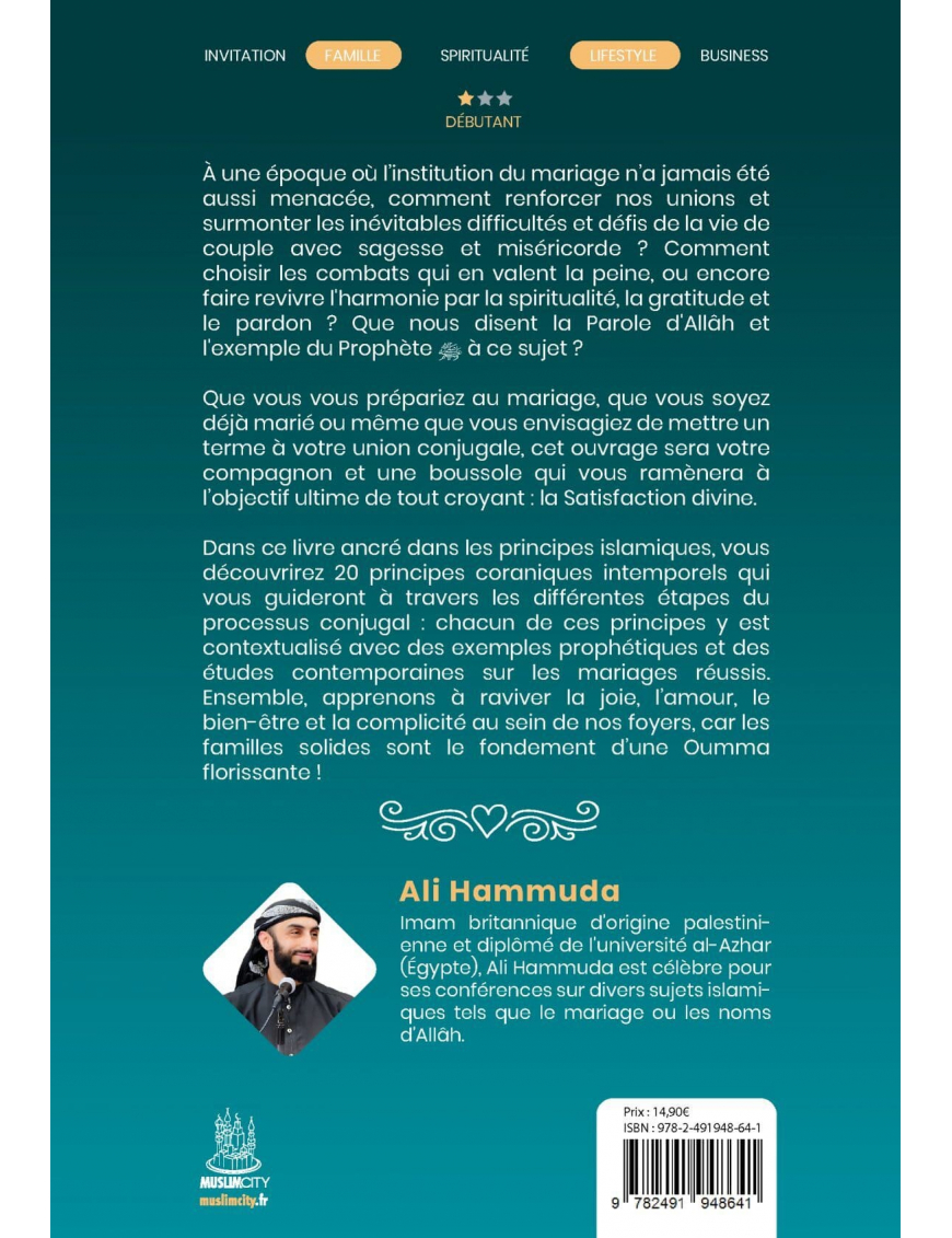Mariés pour toujours | Livre d'Ali Hammuda | Éditions MuslimCity