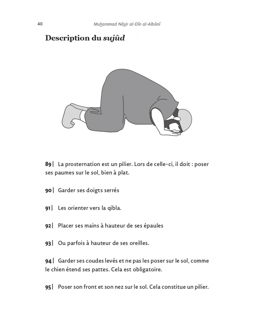 Le résumé de la prière du Prophète avec illustrations - Muhammad Nâsir ...