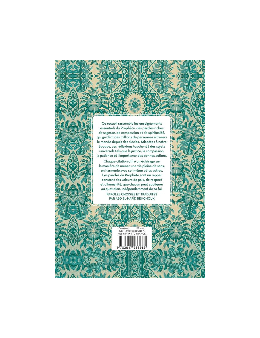 Le petit livre des paroles du Prophète Muhammad - Abd el Hafid Benchouk ...